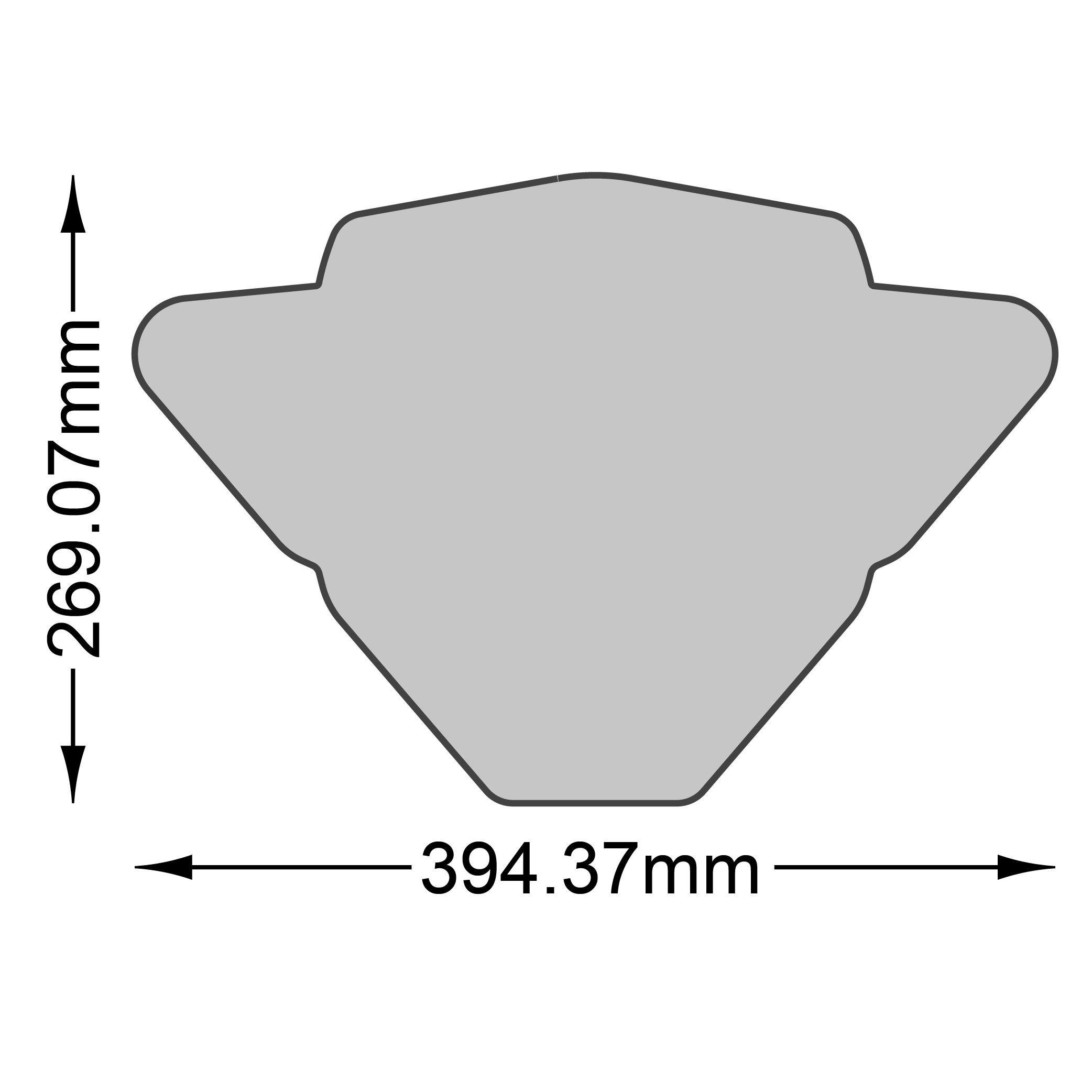 E139 オリジナル洋形 ダイヤ貼封筒 - カタクル